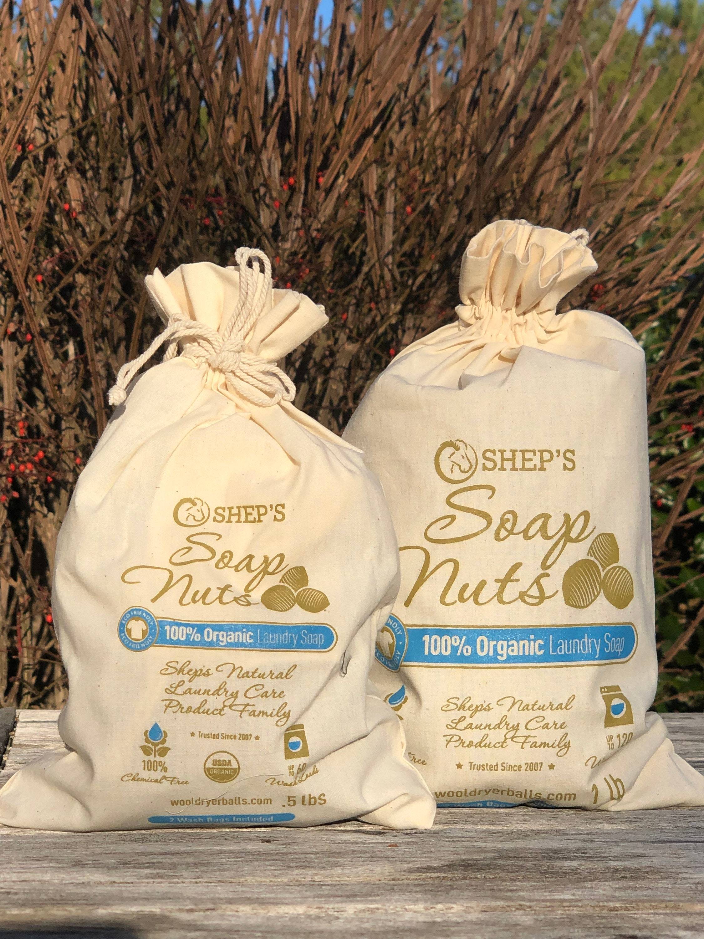 Organic Soap Nuts (Soap Berries) Natural Organic Laundry Detergent and ...
